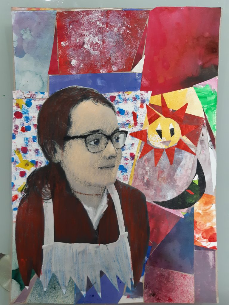 Autorretrato collage - aliteaartemania.com